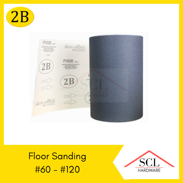 2B Sanding Roll 28cm x 50y Grit 100 Red (AUTHENTIC) | Shopee Philippines