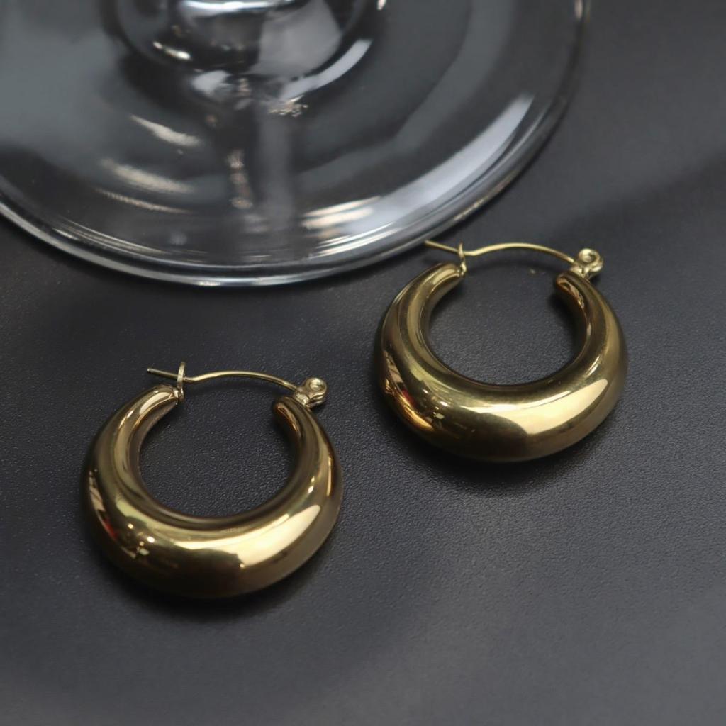 HB Jewelry AVIOLA Hoop Earrings Fashion Accessories - EH00273 | Shopee Philippines