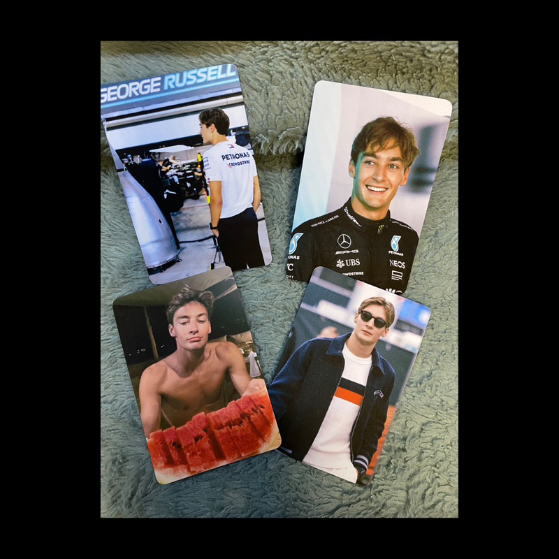George Russell Photocards Formula One | Shopee Philippines