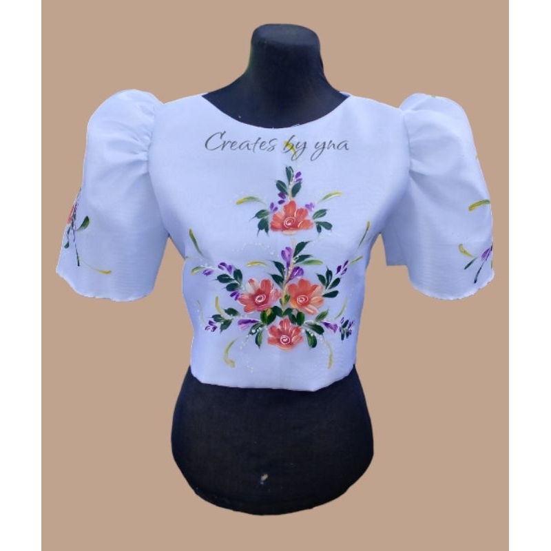 Modern Filipiniana Kimona Painting | Shopee Philippines