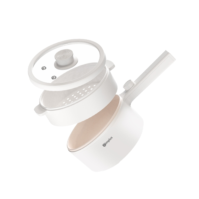 Simplus Electric Cooker with Steamer Multi-Functional Non-Stick Inner ...