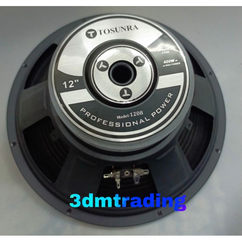 TOSUNRA 12" INSTRUMENTAL SPEAKER 400W 8ohms | Shopee Philippines