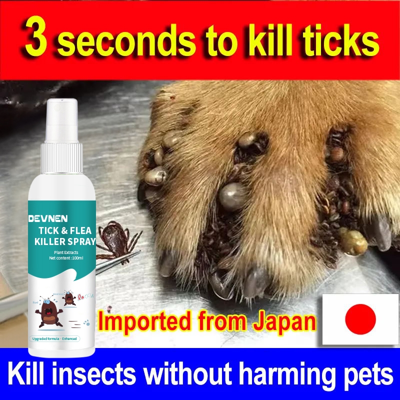 Anti Tick And Flea For Dogs Spray Flea and Tick Remover for Dog ...