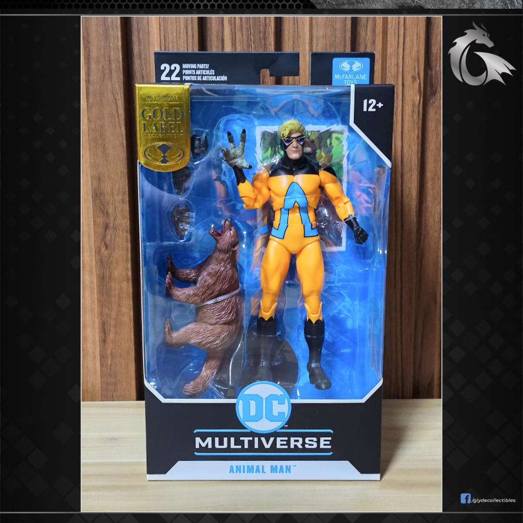 McFarlane: DC Multiverse - Animal Man (The Human Zoo) (Gold Label ...