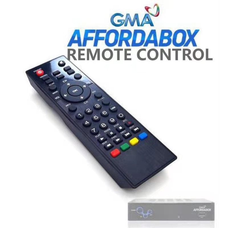 GMA Affordabox Remote Control Universal TV Remote Control for GMA ...
