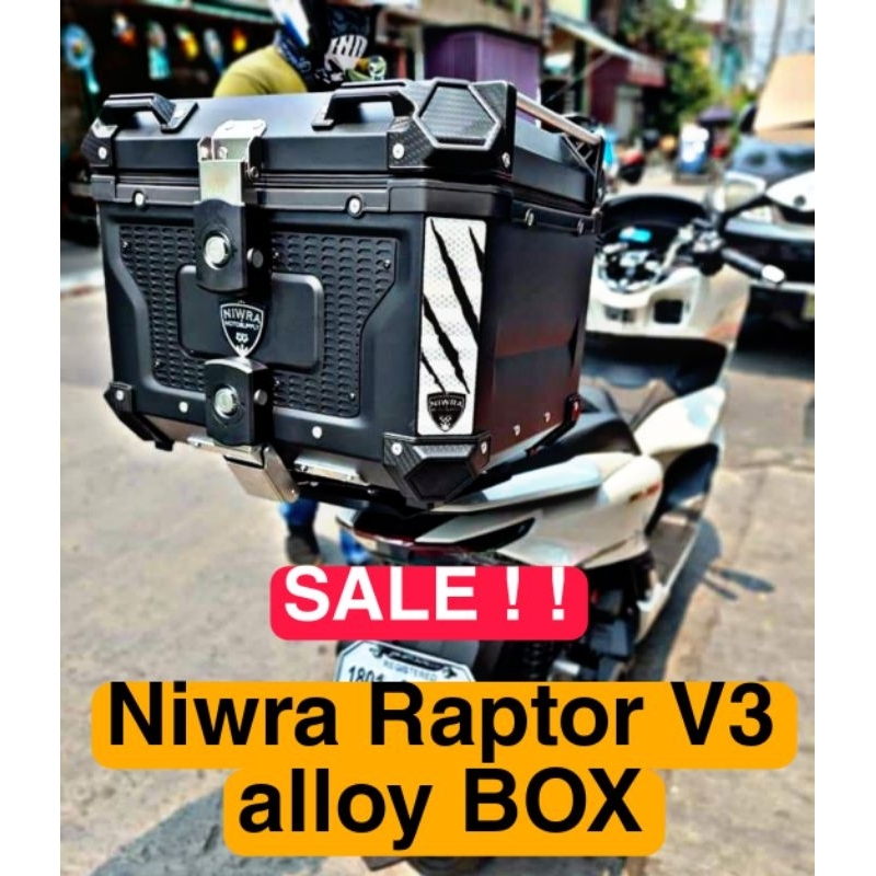 niwra raptor 45L alloy box | Shopee Philippines