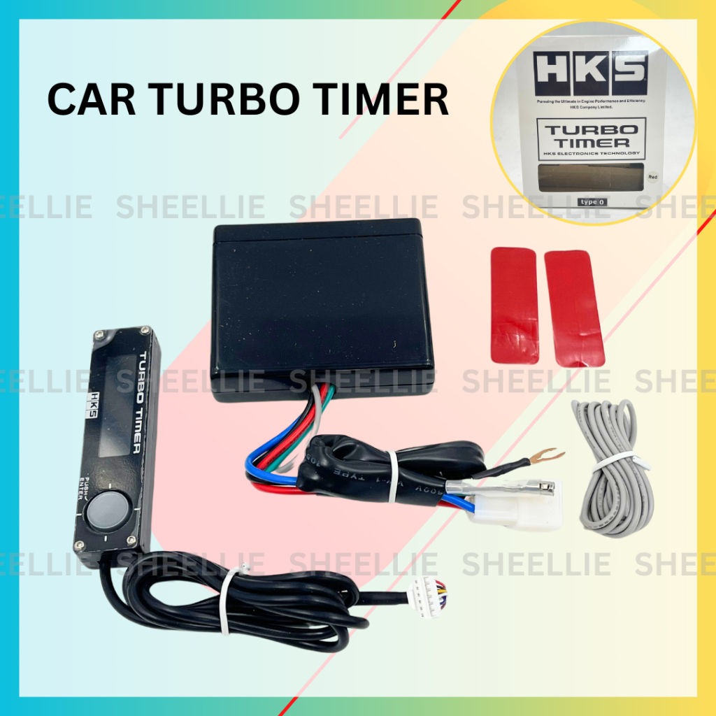 HKS Racing Car Turbo Timer Universal 12V Relay Controller Kit LED ...