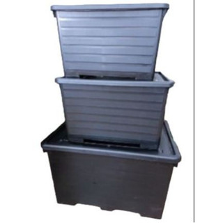STORAGE BOX 160L , 90L, 65L Storage box Heavy Duty with wheels and ...