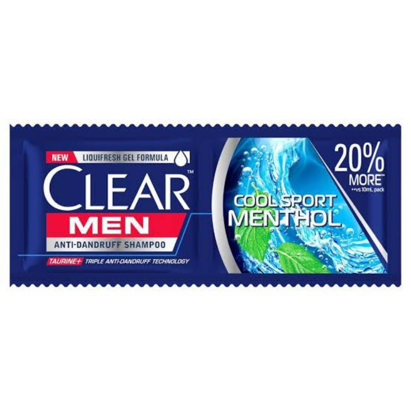 Clear Shampoo Sachet 12pcs | Shopee Philippines