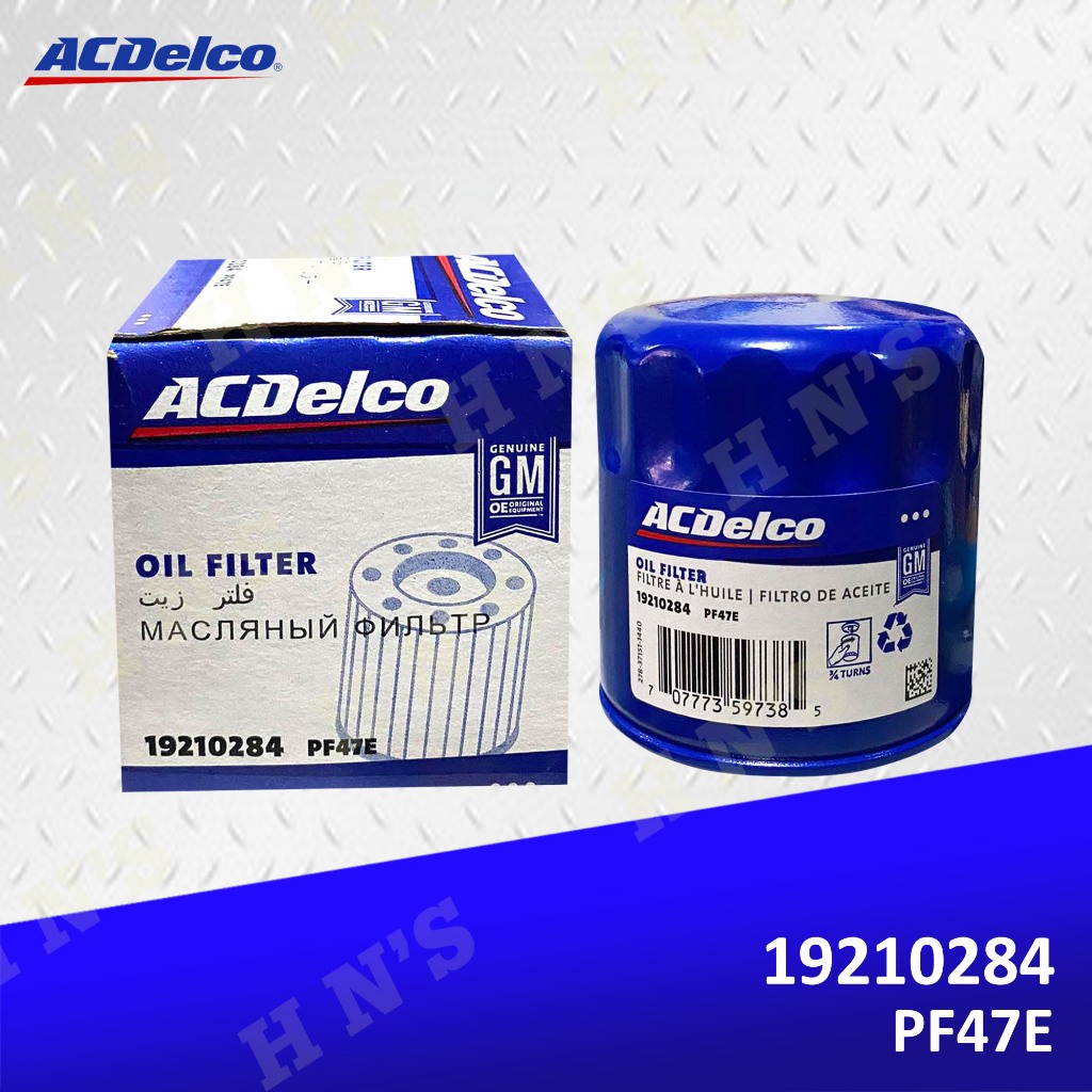 ACDelco Oil Filter for Chevrolet Venture ( PN: 19210284 ) | Shopee ...