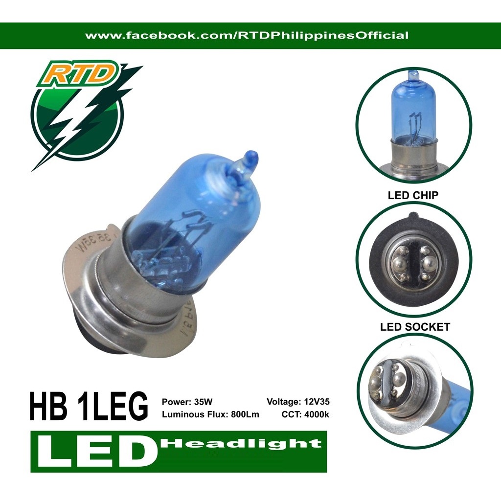 ORIGINAL RTD RAYTON HALOGEN BULB HEADLIGHT | Shopee Philippines