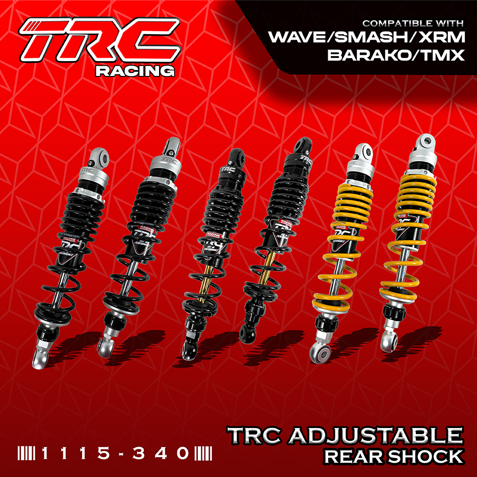 TRC RACING AI-TECH SERIES SUSPENSION for WAVE/XRM/TMX/CAFE RACER 1115 ...