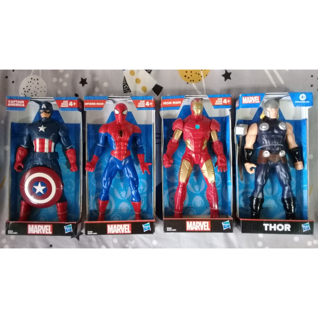 Original Hasbro Marvel Hasbro Avengers Action Figures 9.5 Inches Scale ...