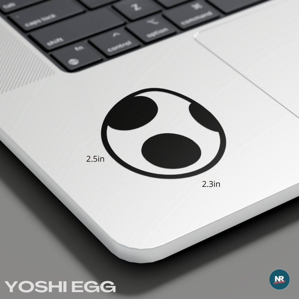 Yoshi Egg Super Mario Vinyl Decal Waterproof Gaming Sticker | Shopee ...