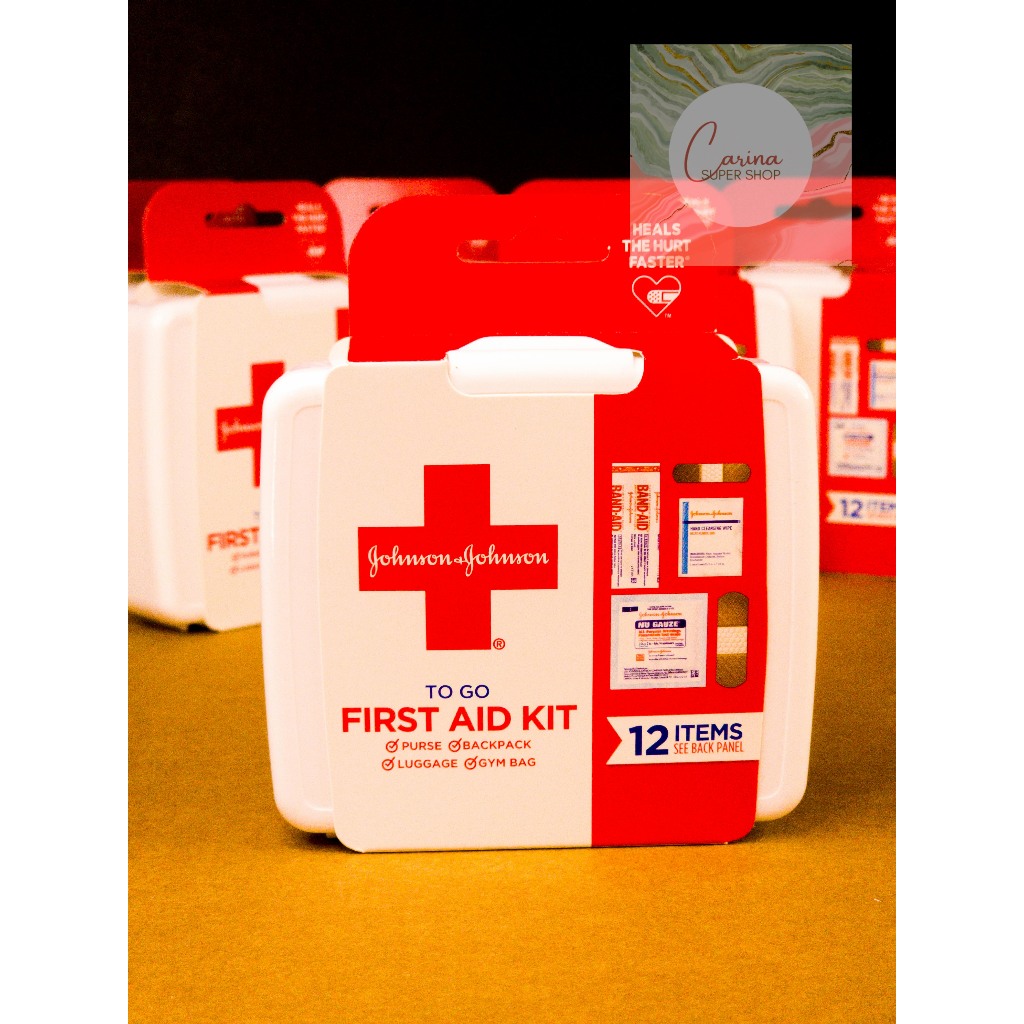 Johnson & Johnson To Go First Aid Kit | Shopee Philippines