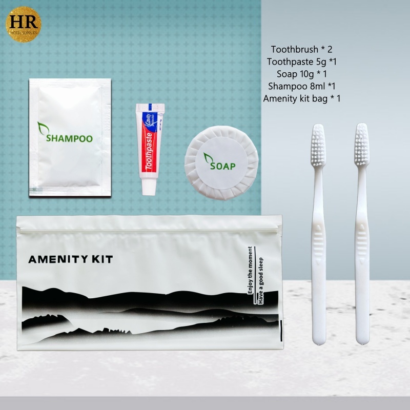 HOTEL GUEST KIT in PREMIUM PLASTIC PACK- 100 PCS. | Shopee Philippines