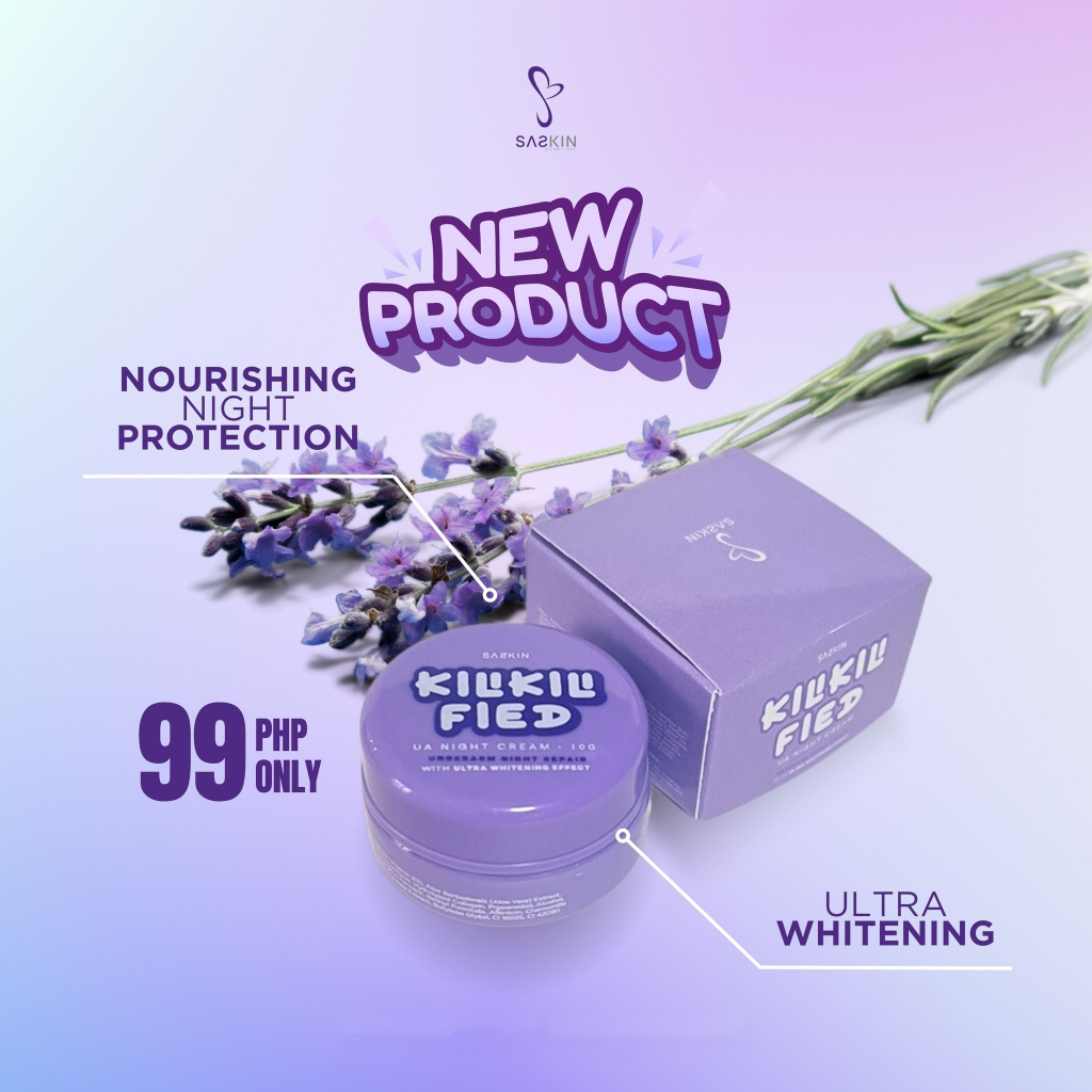 KILIKILIFIED by Saskin Deodorant Spray and UA Night Cream - Miss ...