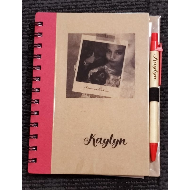 Personalized Classic Stationery Notepad (with plastic cover) | Shopee ...