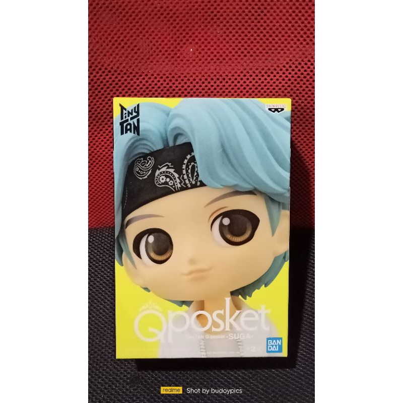 Bandai Banpresto Qposket BTS Tiny Tan Mic Drop Suga Figure A | Shopee Philippines