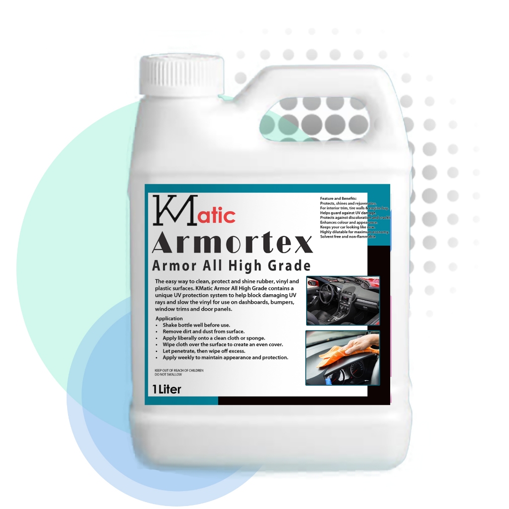 KMatic Armortex Armor All High Grade - 1 Liter | Shopee Philippines