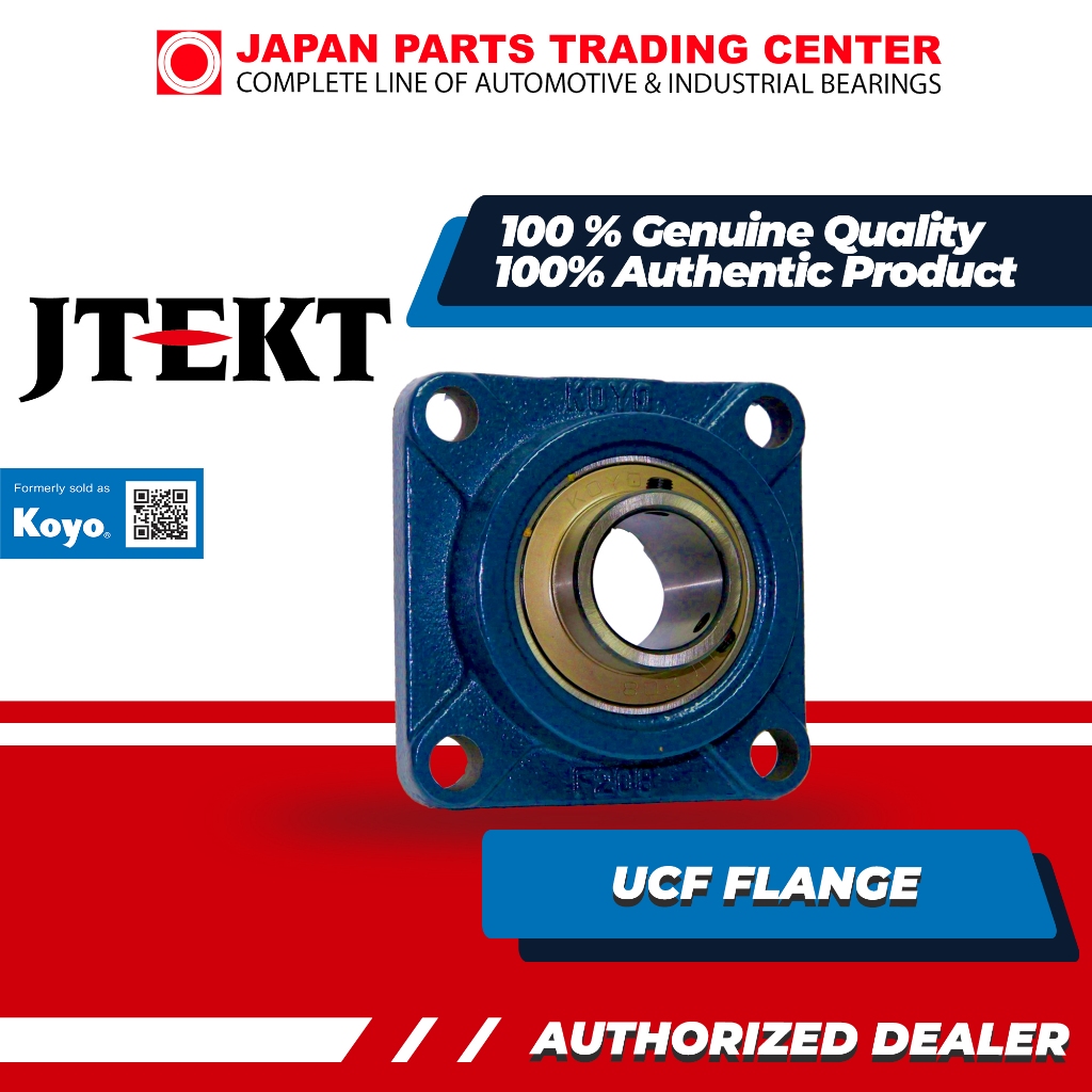 [COD] Koyo/JTEKT UCF 205 Square Flange | Shopee Philippines