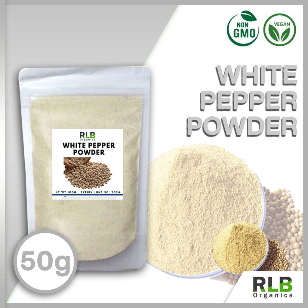 50 grams Fine White Pepper Kitchen Condiments Cooking Seasoning Spices ...