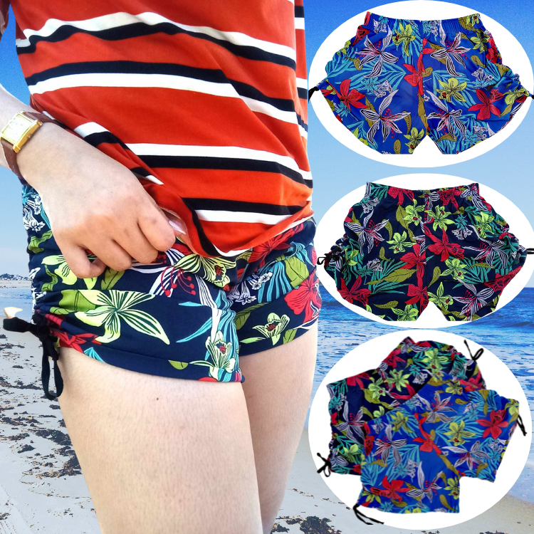Cheapest Women Sexy Printed Floral Side String Shorts - Breathable To ...