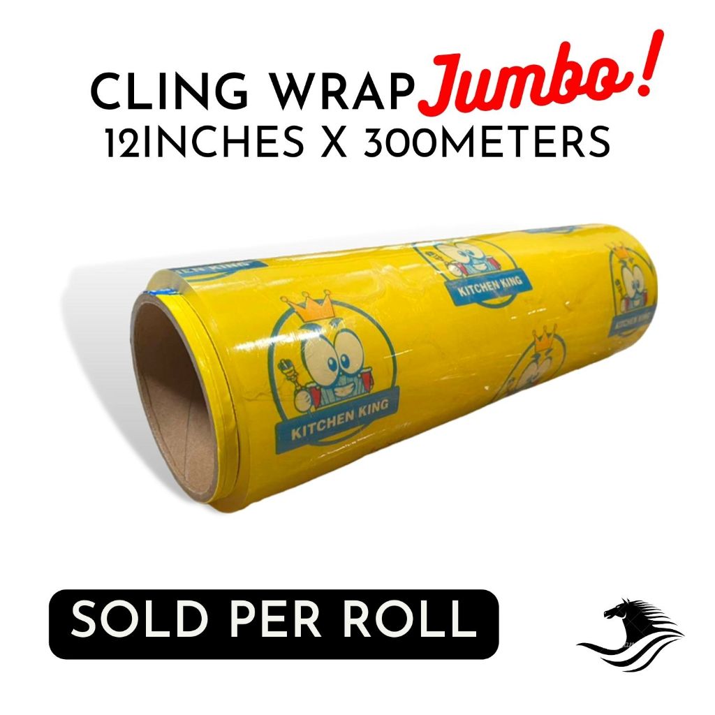 Food Wrap 12inches x 300meters / Cling Wrap / Plastic Food Packaging ...