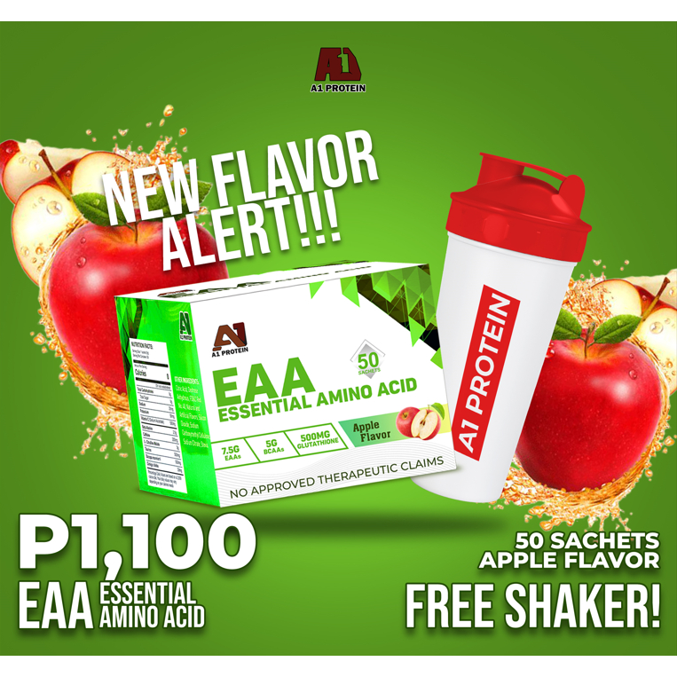 A1 PROTEIN EAA ESSENTIAL AMINO ACID 50SERVING SACHETS | Shopee Philippines