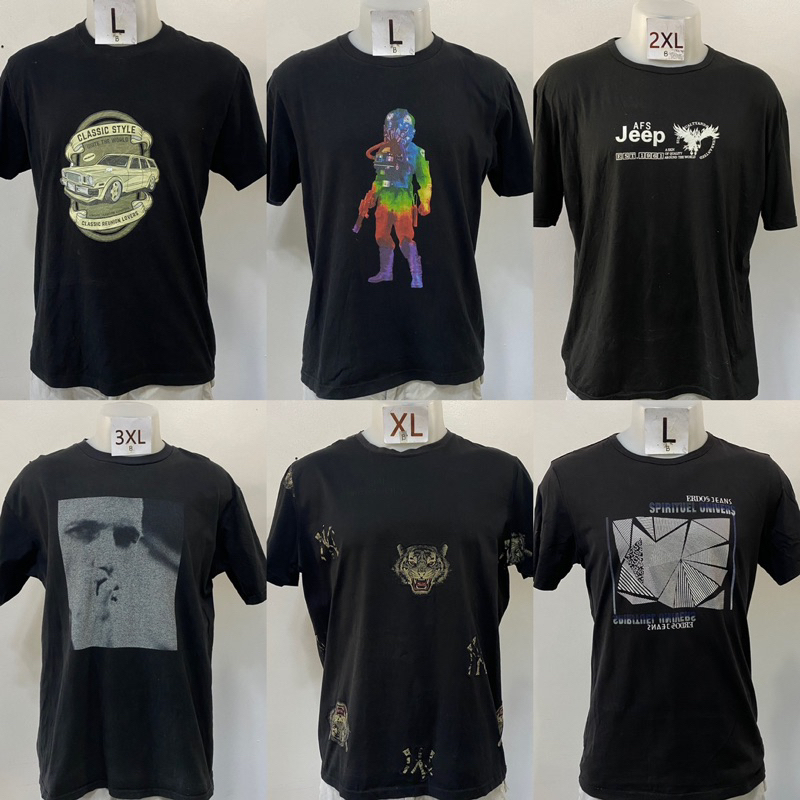 A Preloved Ukay Korean Men’s Y2K Tees T-shirt | Shopee Philippines