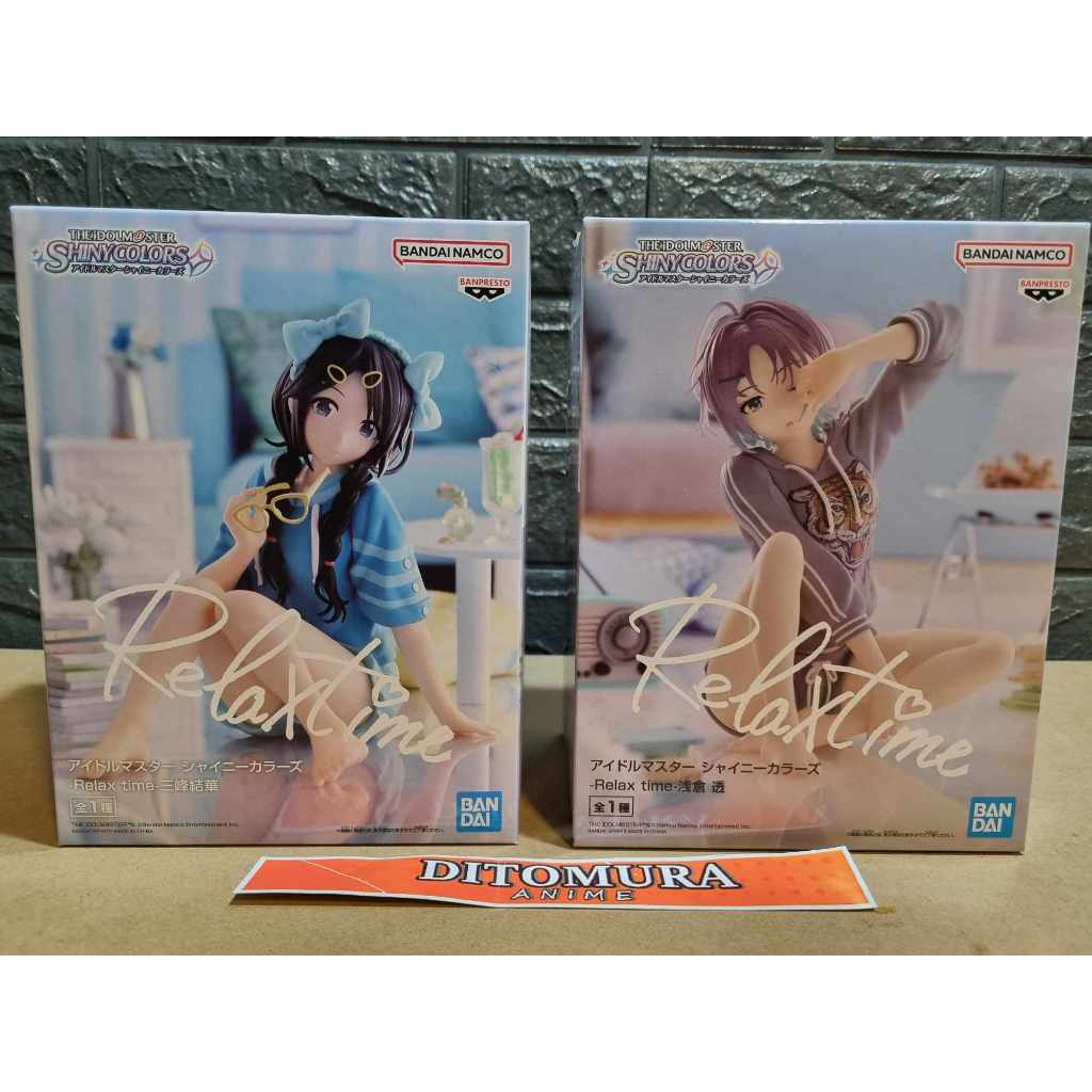The Idolmaster: Shiny Colors Relax Time Toru Asakura Yuika Mitsumine ...