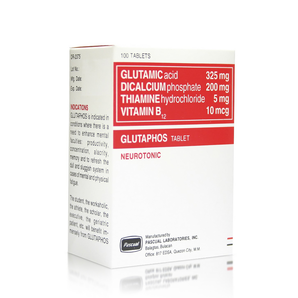 Glutaphos Tablet 100s | Shopee Philippines
