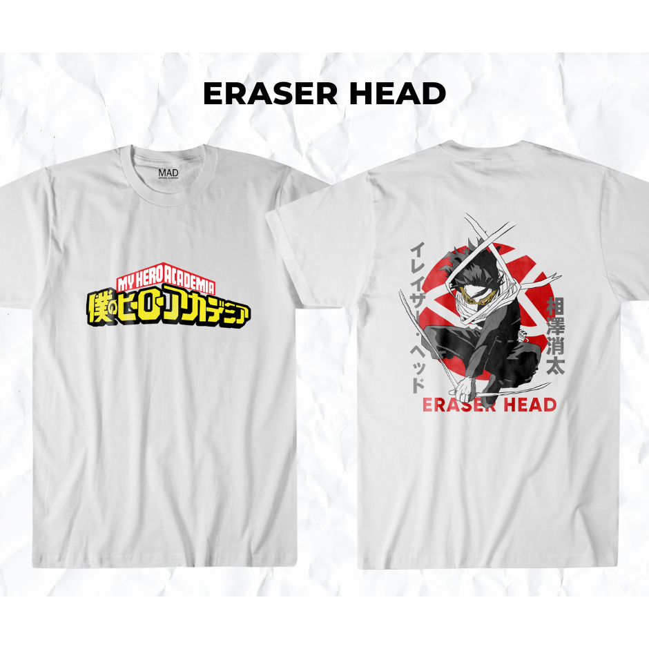 Eraser Head Shirt Merch / My Hero Academia Shirt Merch / Anime T-shirt ...