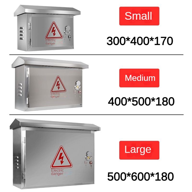 Original 304 stainless steel distribution box outdoor rain-proof high ...