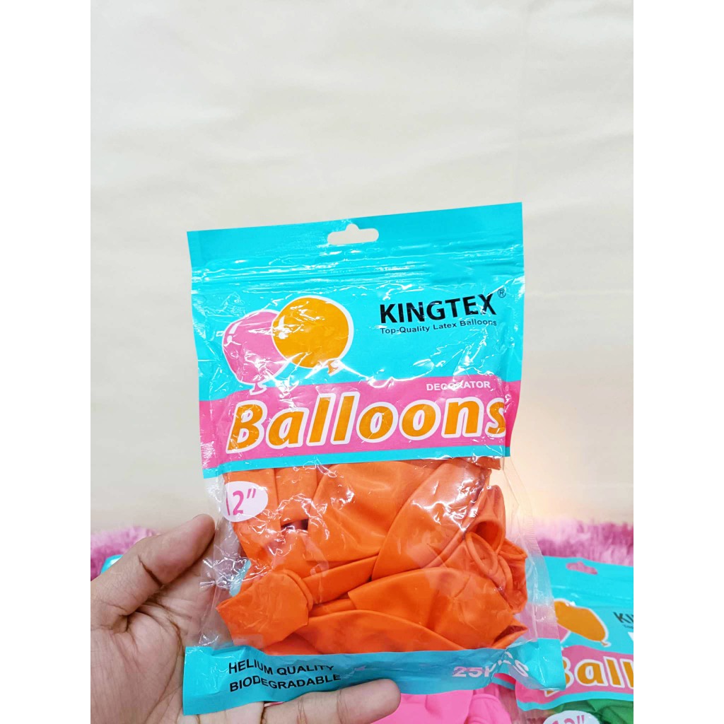 Round Ordinary Balloons 12" 25 pieces per pack (Ord P-6) | Shopee ...