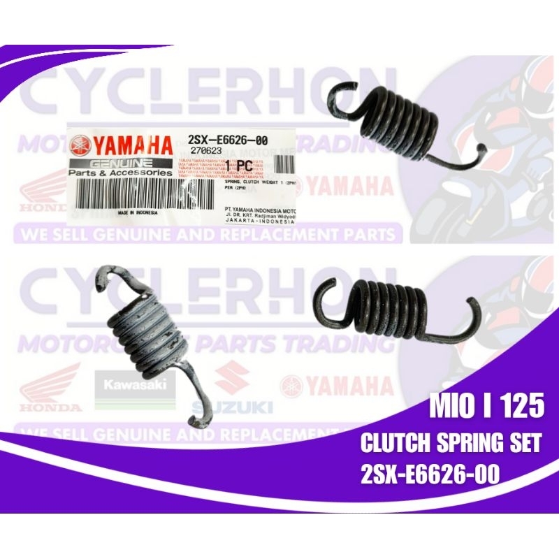 Mio i 125/Soul i 125 Clutch Spring set (3 pcs) Genuine Parts | Shopee ...
