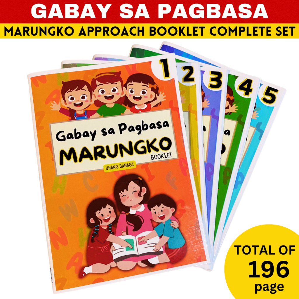 Marungko Approach Booklet/Worksheets Gabay sa Pagbasa Kindergarten to ...