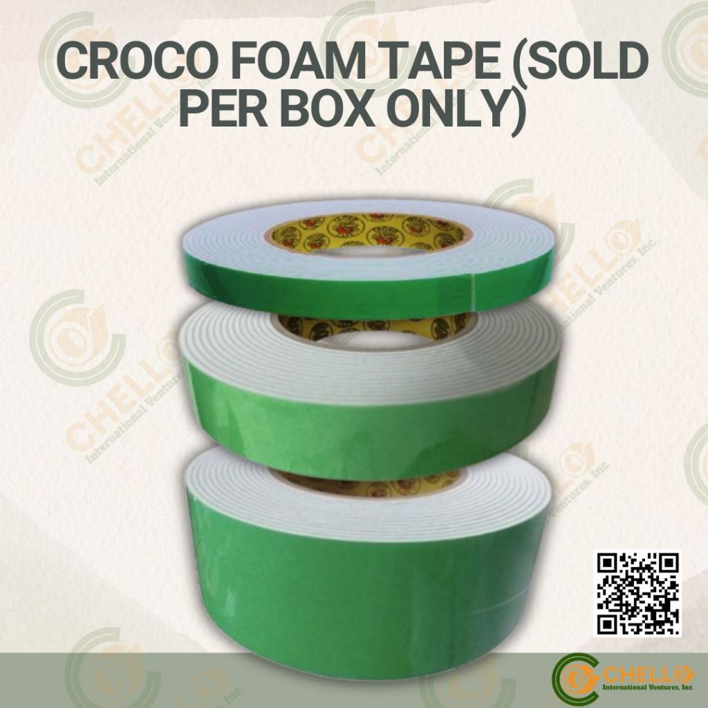 Croco Foam Tape (sold per box only) | Shopee Philippines