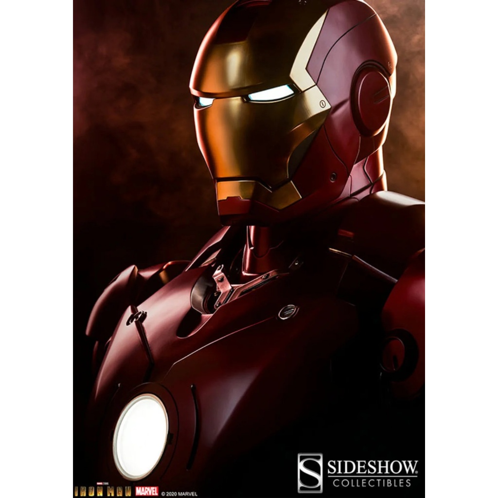 SIDESHOW COLLECTIBLES IRON MAN MARK III - MARK 3 BUST 400329 | Shopee ...