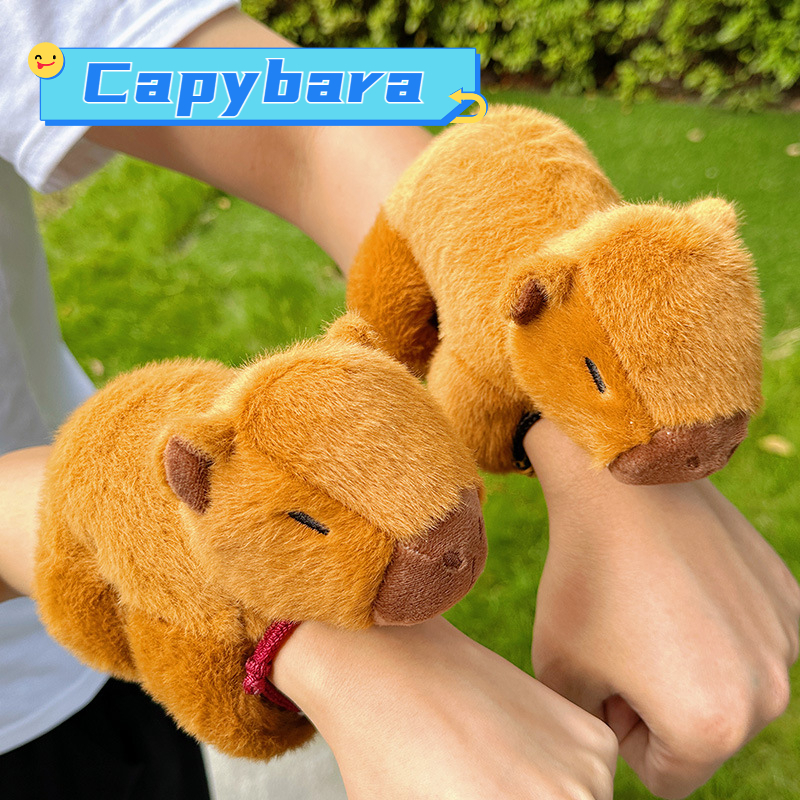 Capybara Plush Bracelet Capybara Animal Stuffed Toy for Kids Girls ...