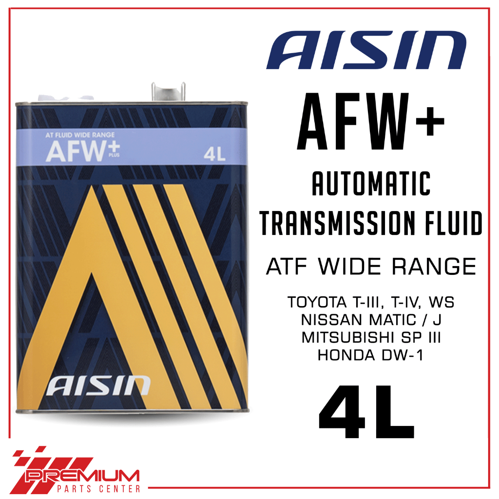 AISIN AFW+ ATF Automatic Transmission Fluid Wide Range Fully Synthetic ...