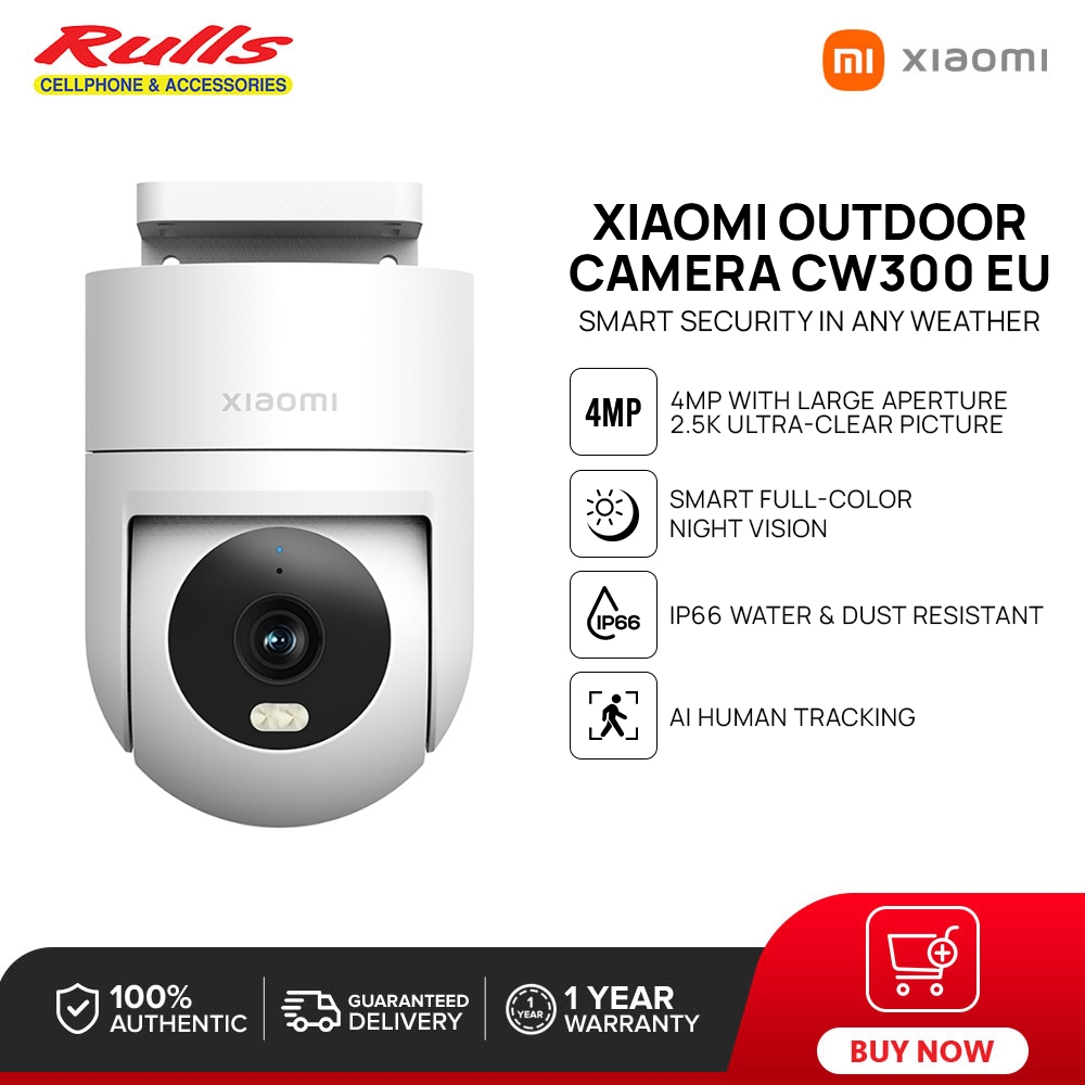 Xiaomi Outdoor Camera CW300 EU | 4MP | MJA1 Security Chip | Smart Night ...