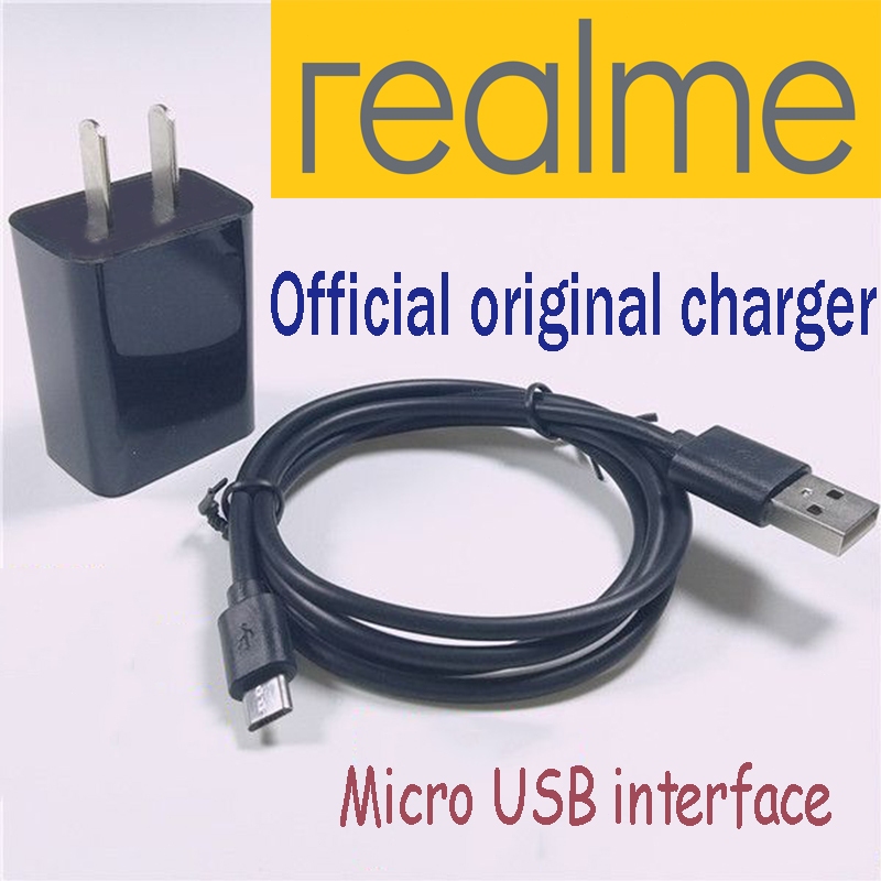 Realme Charger Original Fast Charger 20W Micro USB Cable Android ...