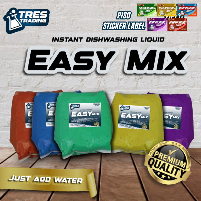 (EASYMIX)DISHWASHING LIQUID KIT | Shopee Philippines