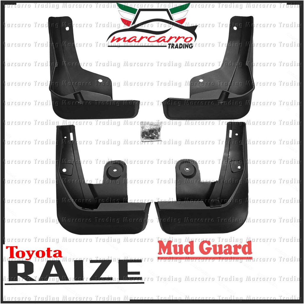 Toyota Raize Mud Flap / Mud Guard | Shopee Philippines