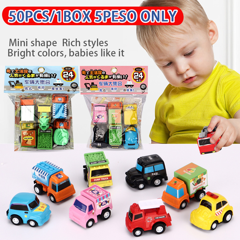 5 pesoToys Car 50Pcs Mini Car Toys Set Giveaways For Birthday Truck Car ...