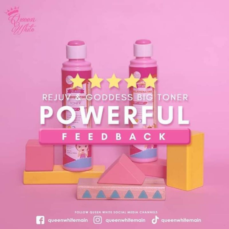 QueenWhite Rejuvinating BIG toner (100ml) | Shopee Philippines
