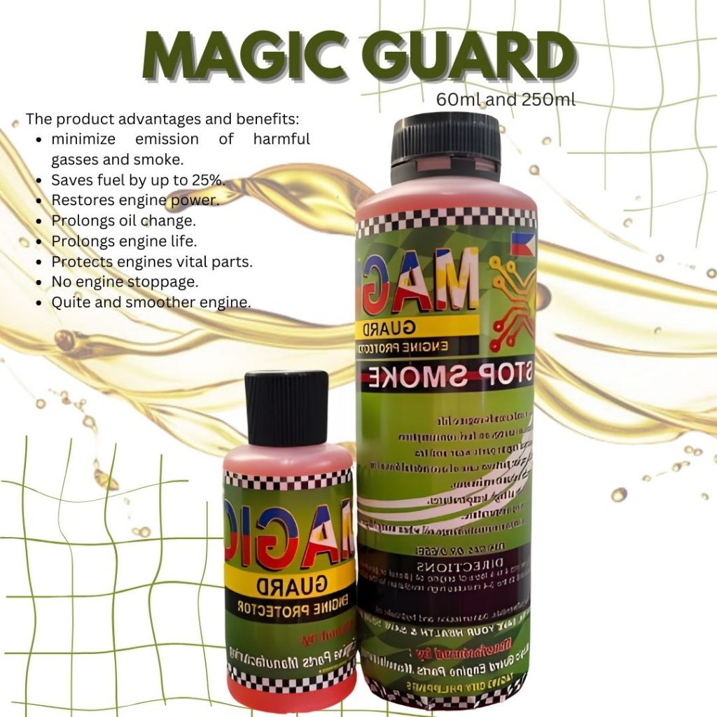 NH Magic Guard Engine Oil 60ml and 250ml All Types of Gasoline and ...