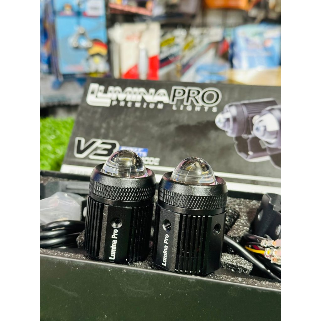 RS8 LUMINA PRO PREMIUM MINI DRIVING LIGHTS V3 (WHITE/YELLOW) | Shopee ...