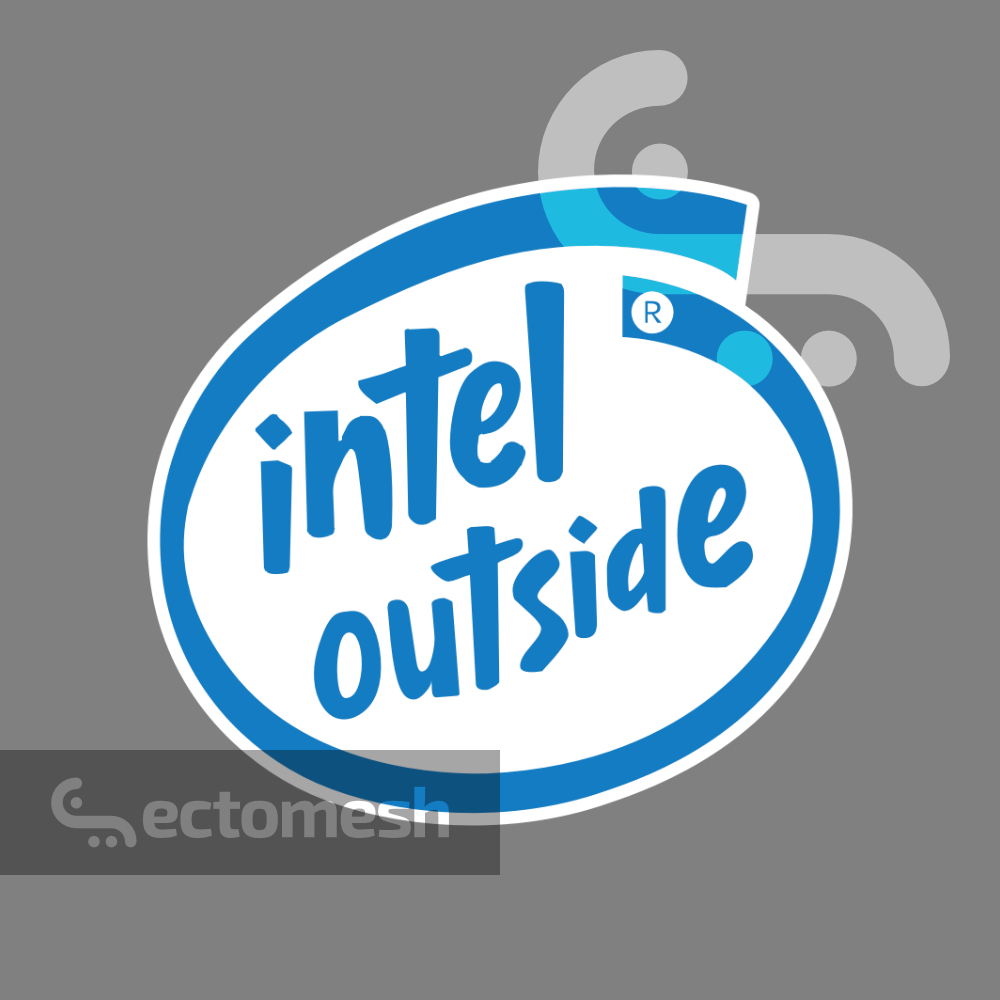 Intel Outside - Vinyl Waterproof Sticker | Shopee Philippines